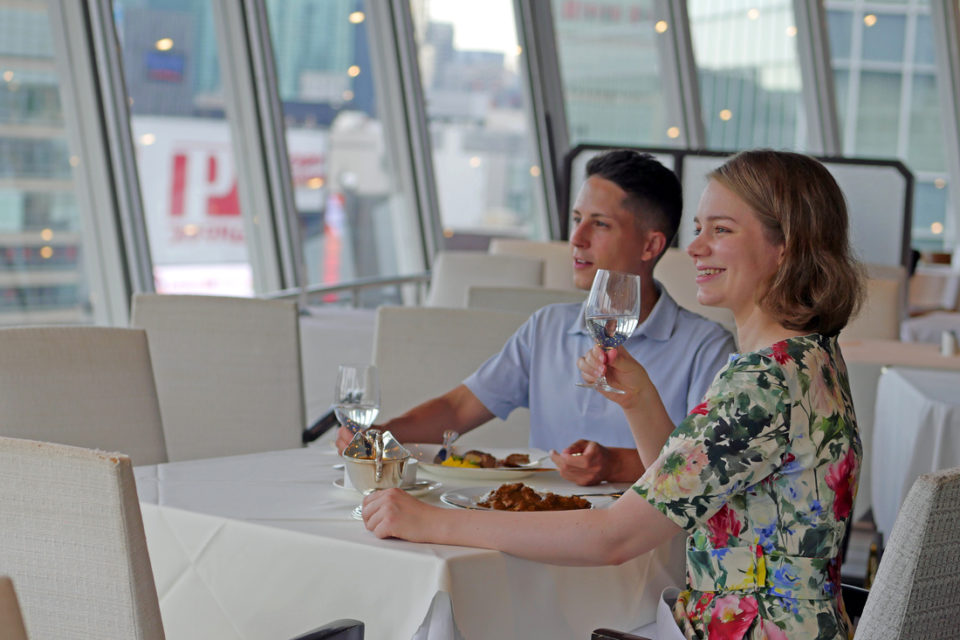 Ginza Sky Lounge: A revolving observatory restaurant in Yurakucho